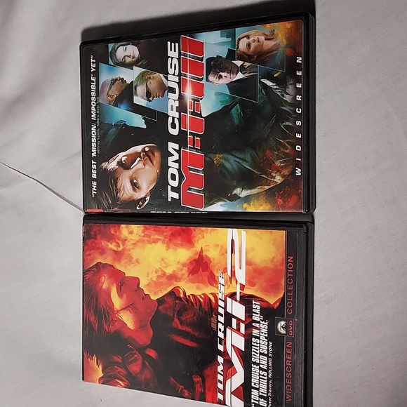Tom Cruise DVDs | Other | Mi2 And Milll Dvds Tom Cruise Set Of Two Dvds ...